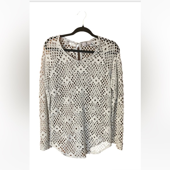 Casting La | Swim | Sale 5 Items For 2 Coverup Silver Gray Crocheted ...